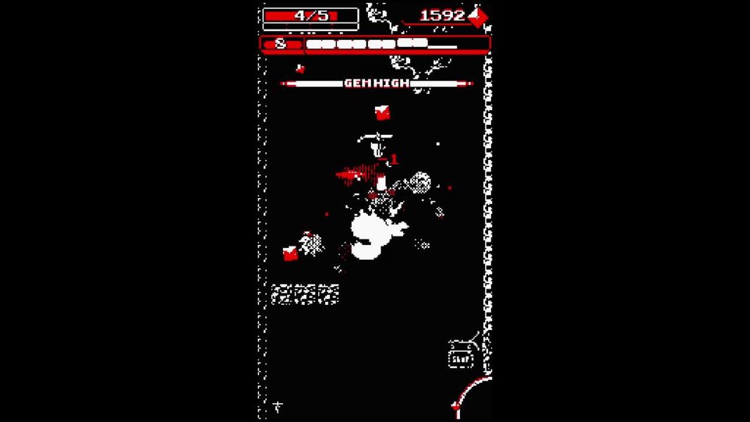Downwell debuta en Switch