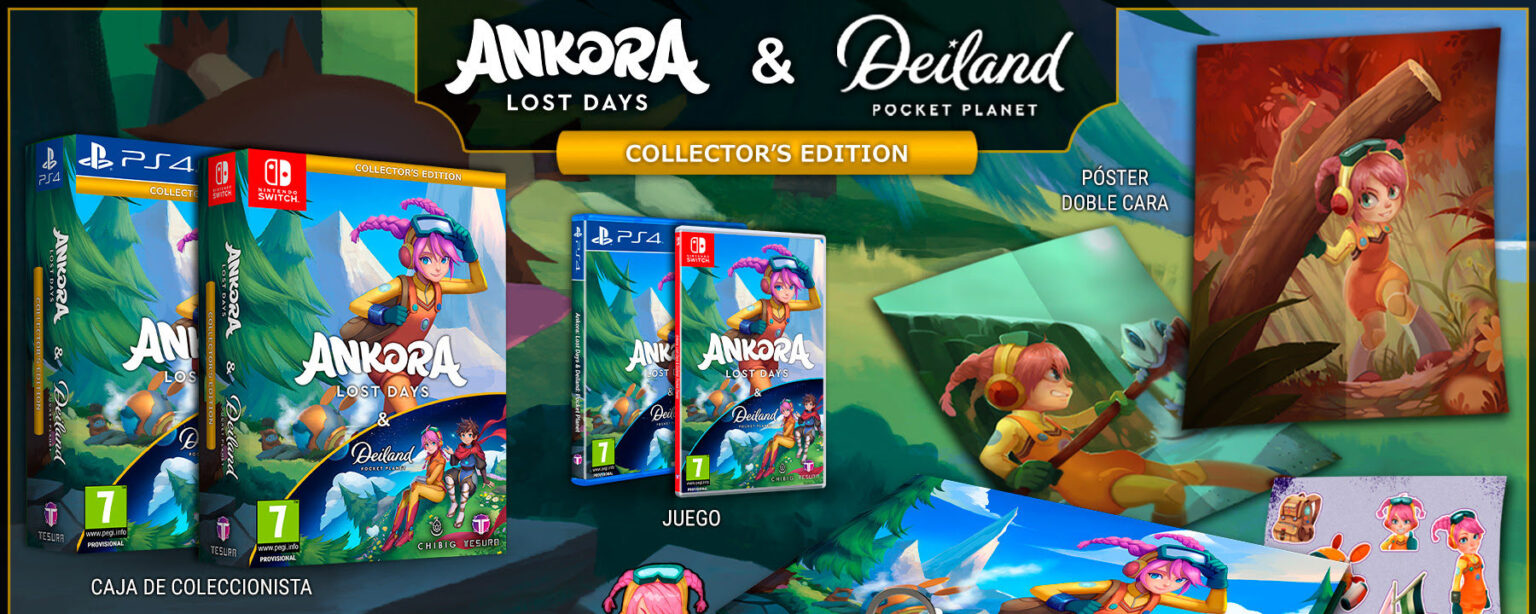 Ankora y Deiland, de Chibig Studio llegarán en formato físico en 2023 - Fantasymundo