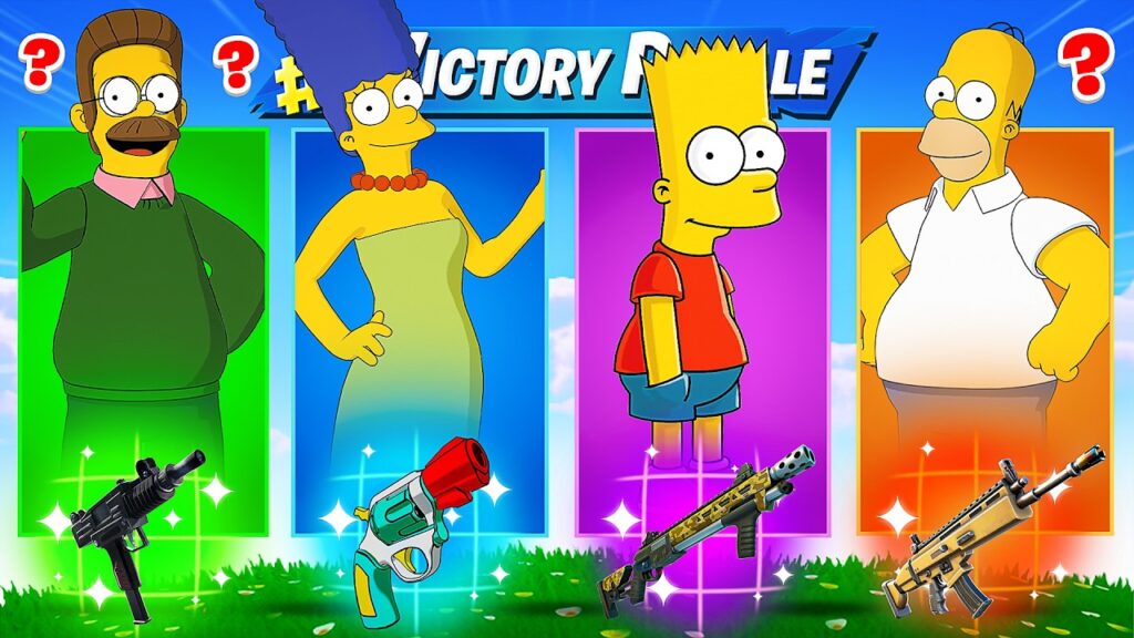 Nuevas skins, modos y personajes de Los Simpsons para Fortnite ...